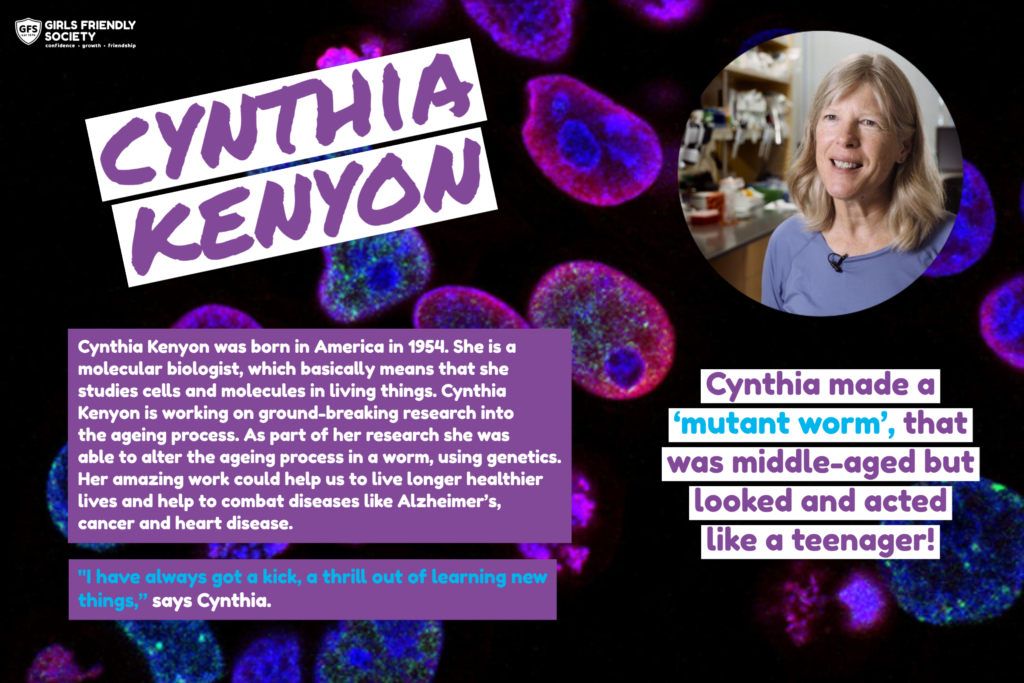 Cynthia Kenyon - Girls Friendly Society