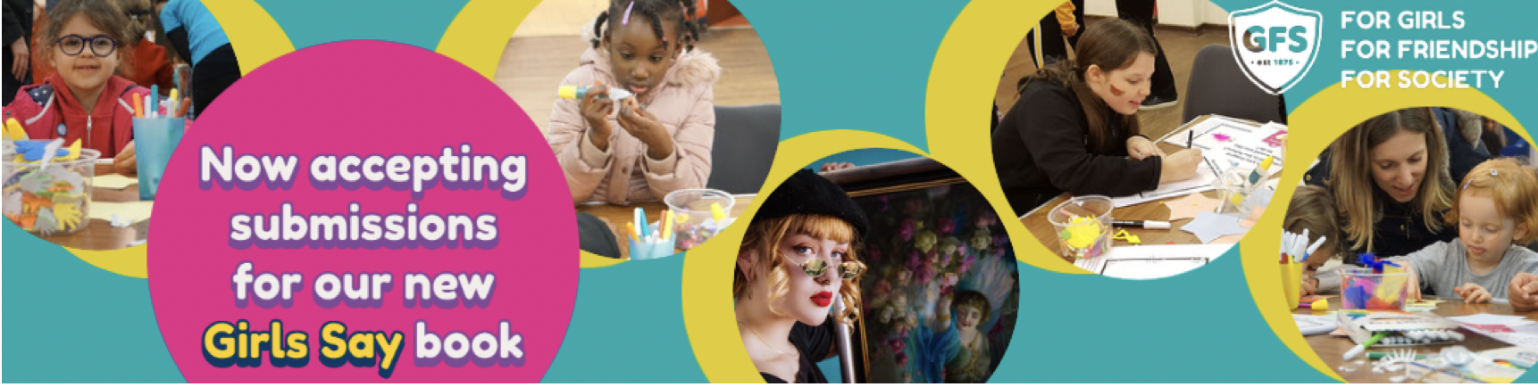 Girls Say promotional materials - Girls Friendly Society